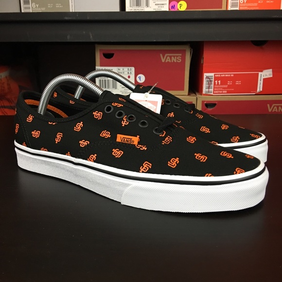 Vans | Shoes | Vans Authentic Mlb San Francisco Giants Orange Men ...